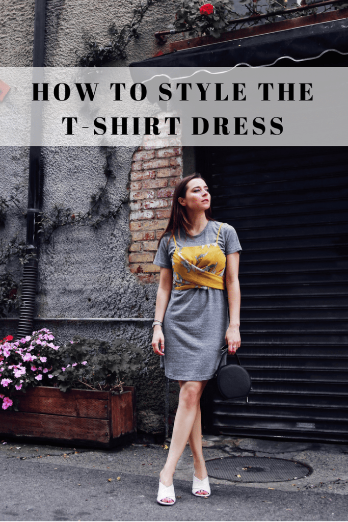 How to style the T-shirt dress – DSTLD Coupon Code in this post - Mode Rsvp
