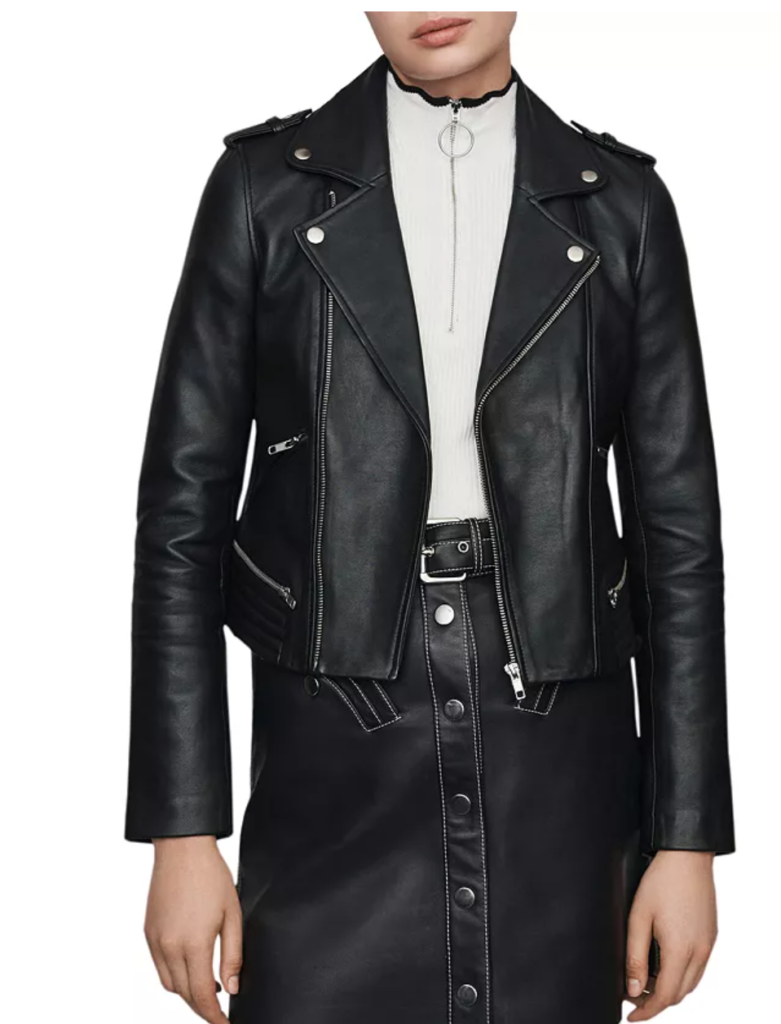 French Style: Best leather jacket for woman to wear now and forever ...